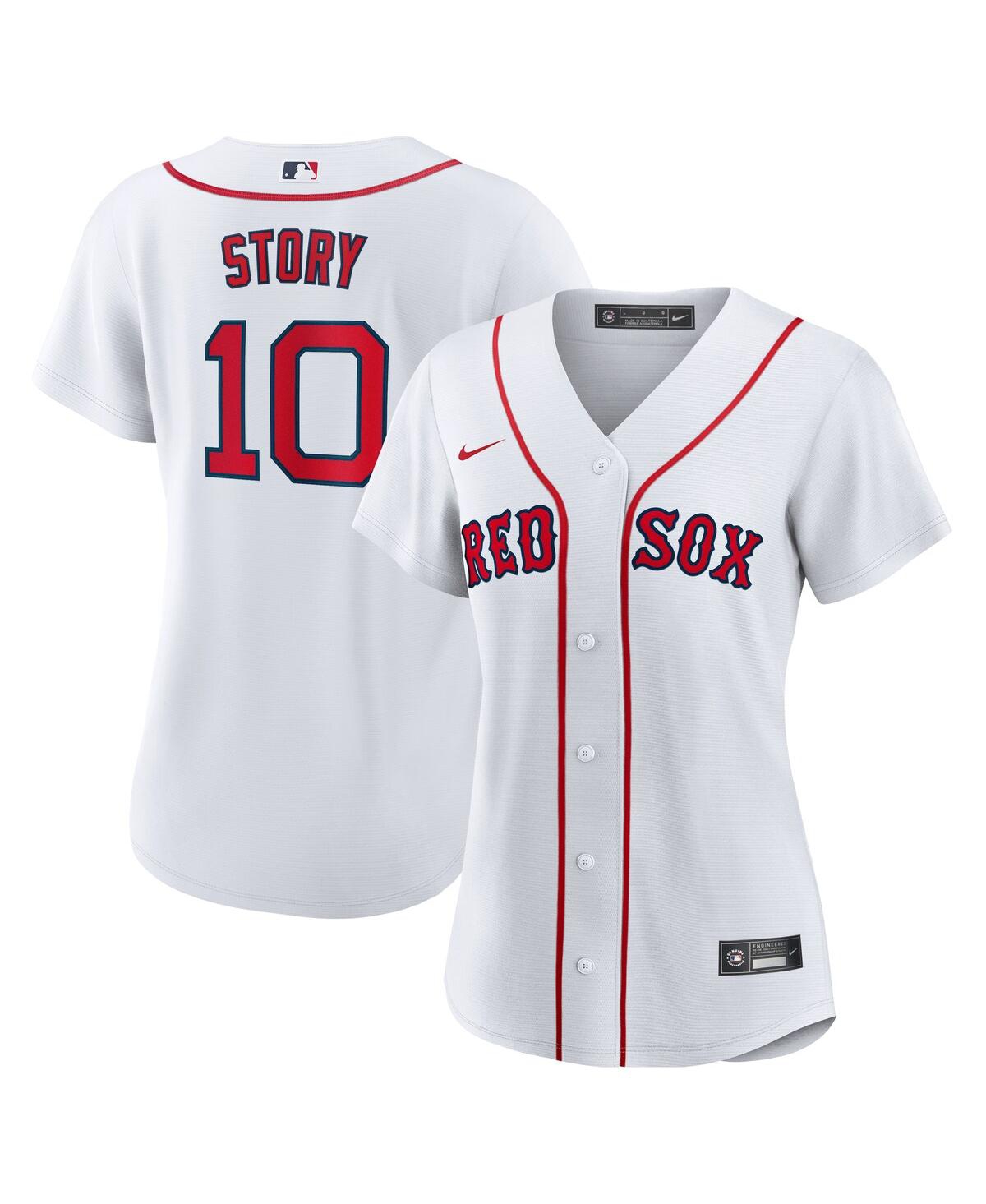 Click here for Nike Womens Trevor Story White Boston Red Sox Home... prices