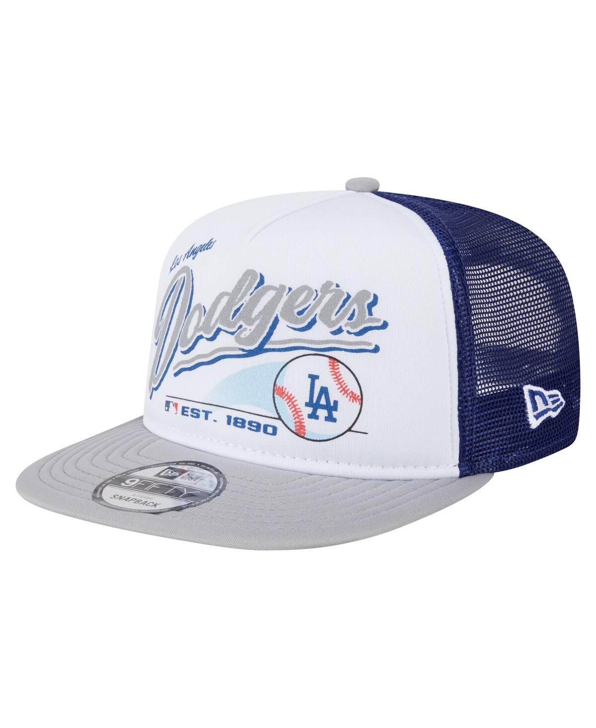 Click here for New Era Mens White/Gray Los Angeles Dodgers Retro... prices
