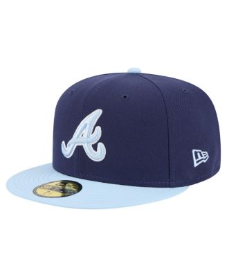 New Era Men's Navy/Light Blue Atlanta Braves Color Pack 2-Tone 59FIFTY ...