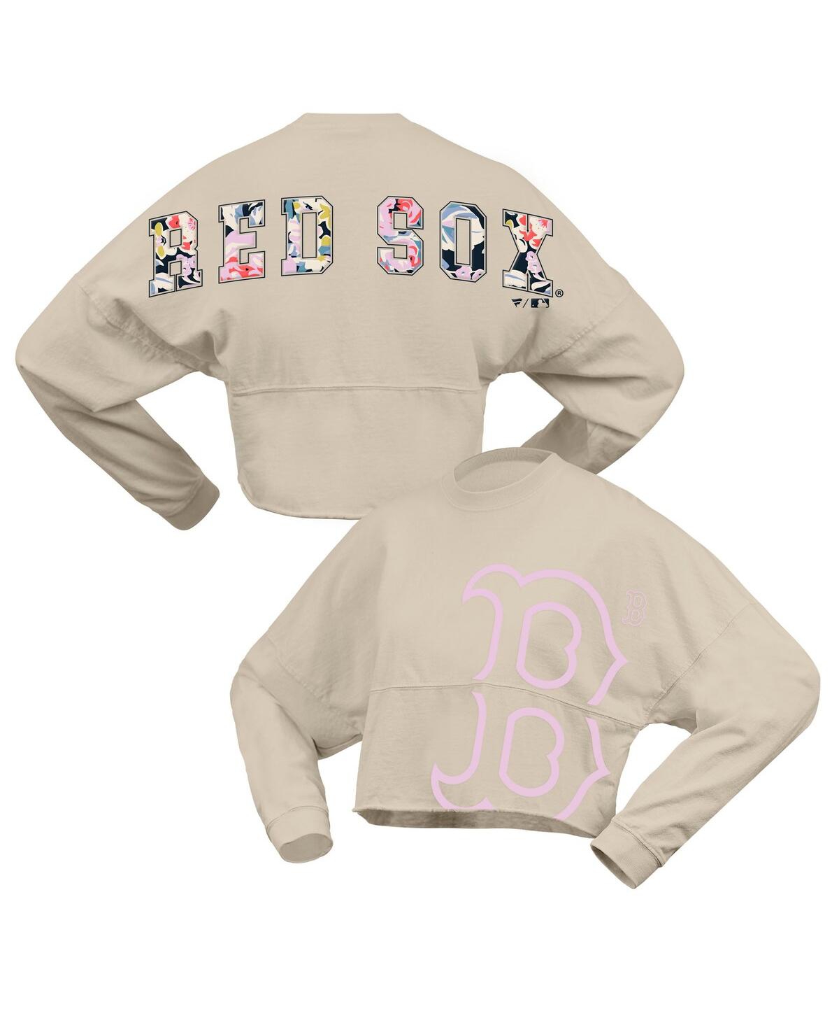 Click here for Fanatics Womens Cream Boston Red Sox Floral Preppy... prices