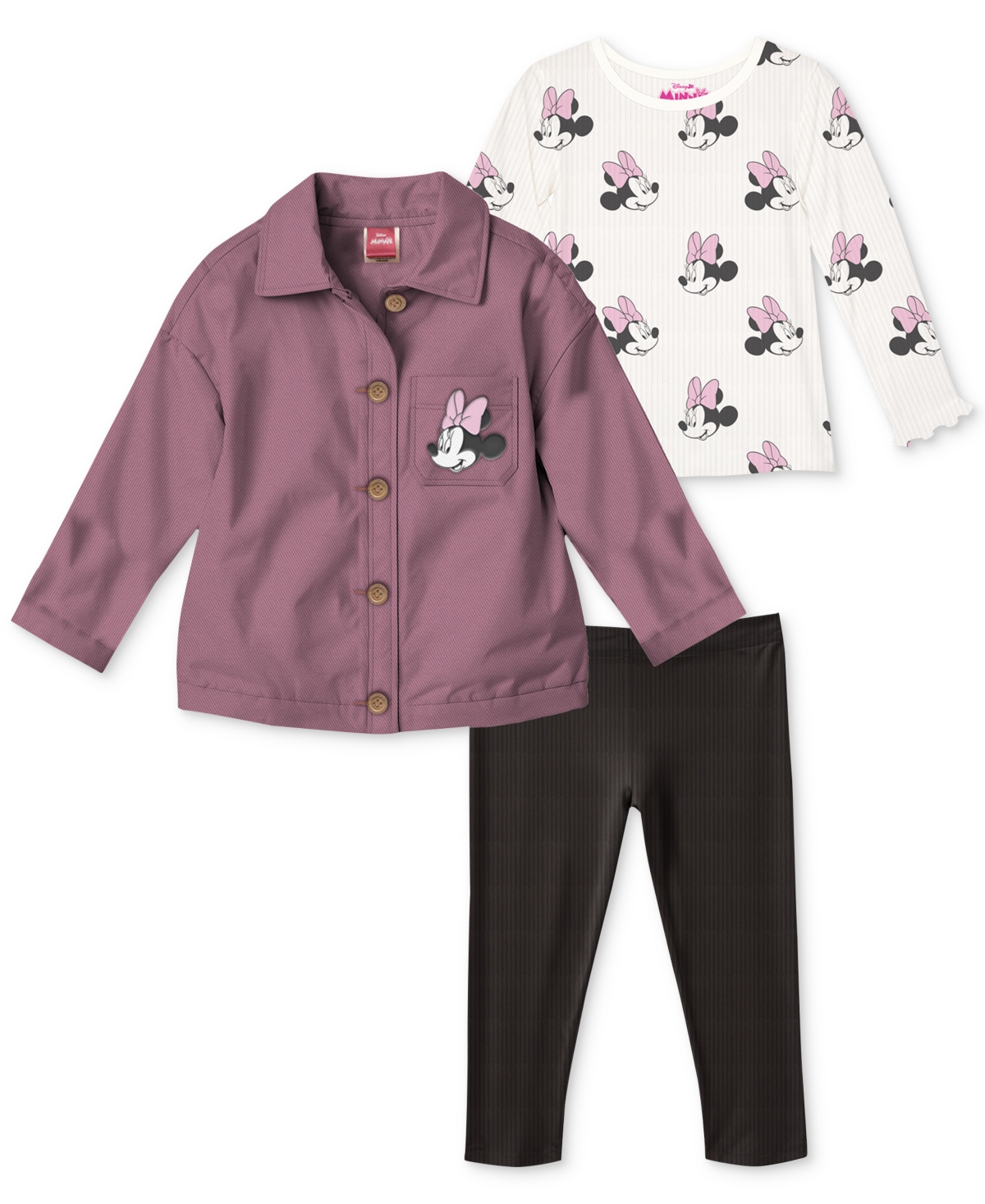 Click here for Disney Baby Girls Minnie Mouse Jacket  Top & Ribbe... prices