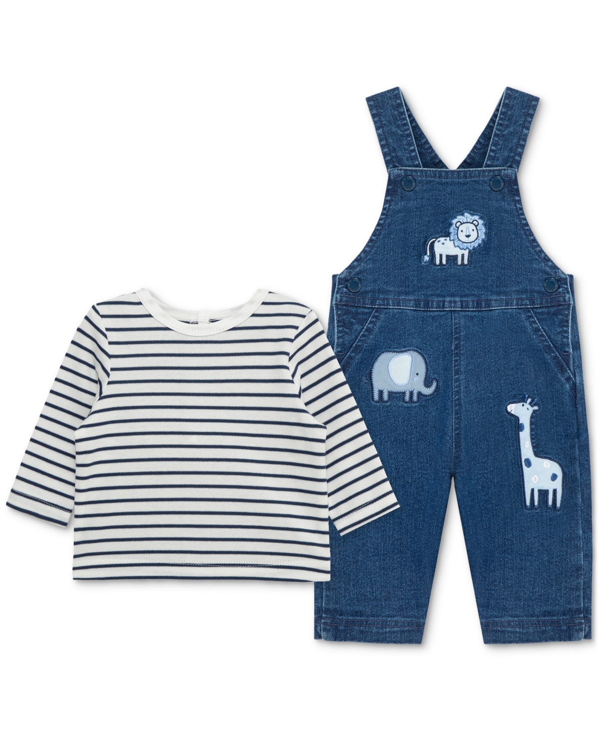 Click here for Little Me Baby Boys Striped T-Shirt & Safari Woven... prices