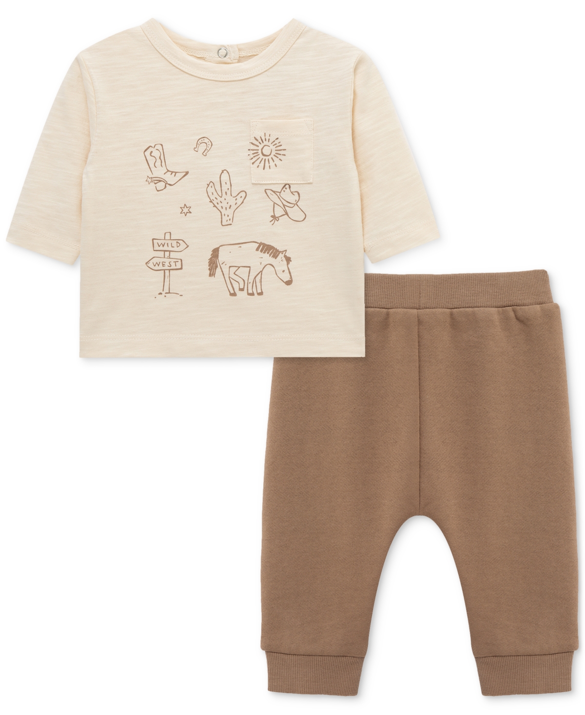 Click here for Focus Kids Baby Boys Wild West Sweatshirt & Jogger... prices