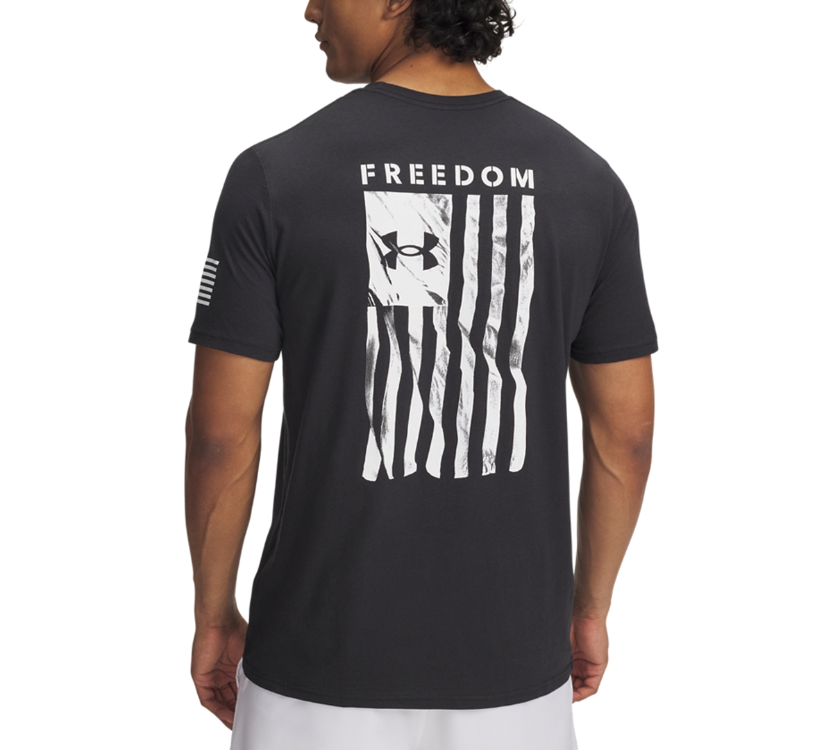 Click here for Under Armour Mens Freedom Flag Logo T-Shirt - Blac... prices