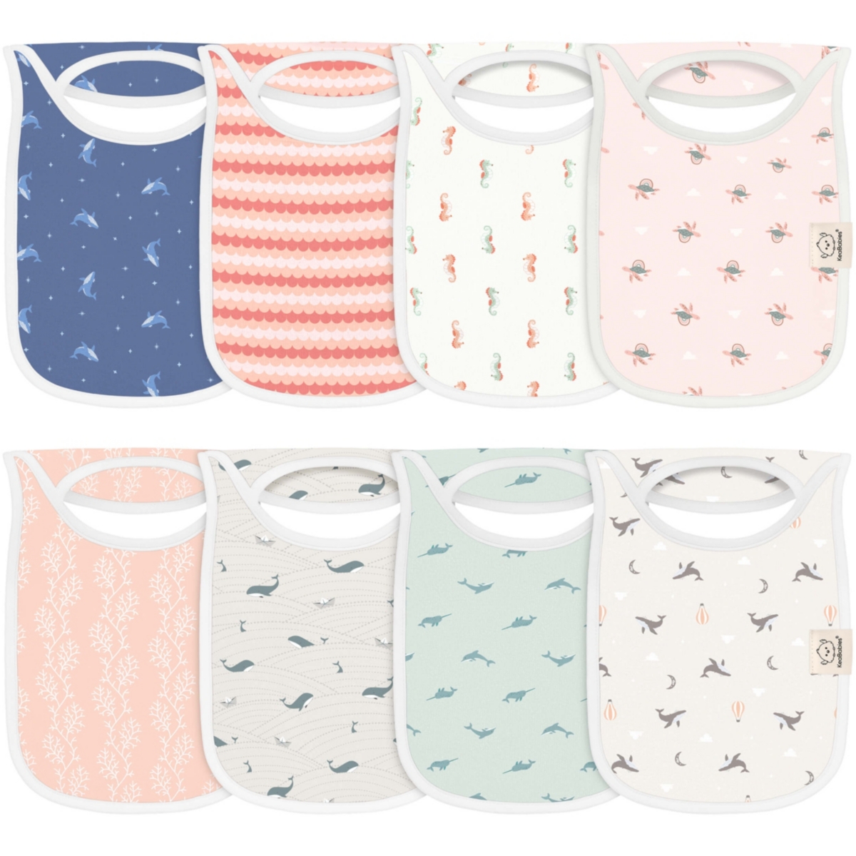 Click here for KeaBabies Baby Boys 8-Pack Bibs for Boys  Girls  P... prices