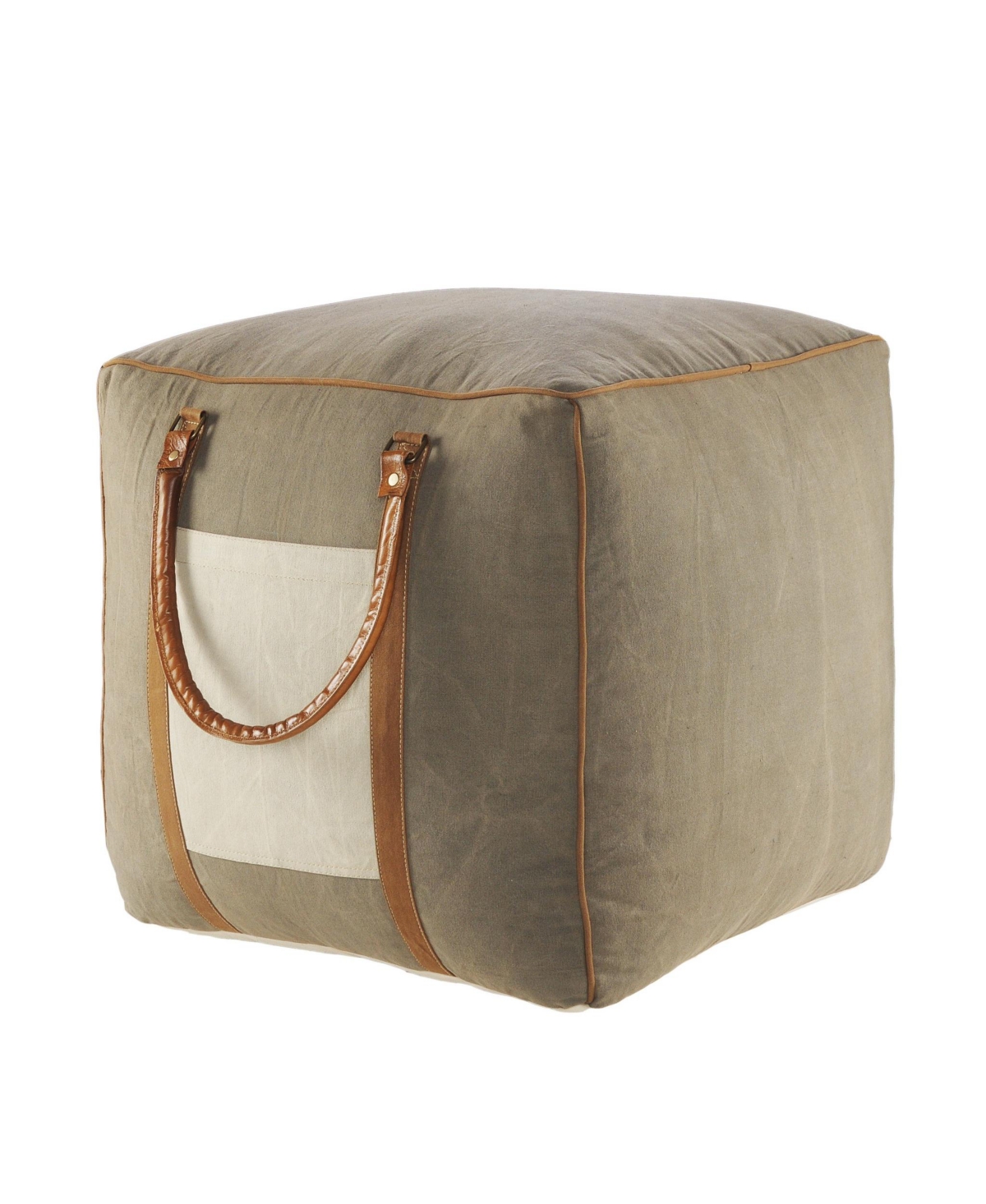 Click here for Comfortable Cotton Blend Ottoman for Home Decor an... prices