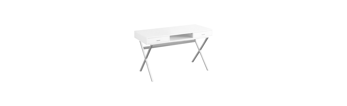 Click here for Modern Computer Desk with 2 Drawers and Sleek Work... prices