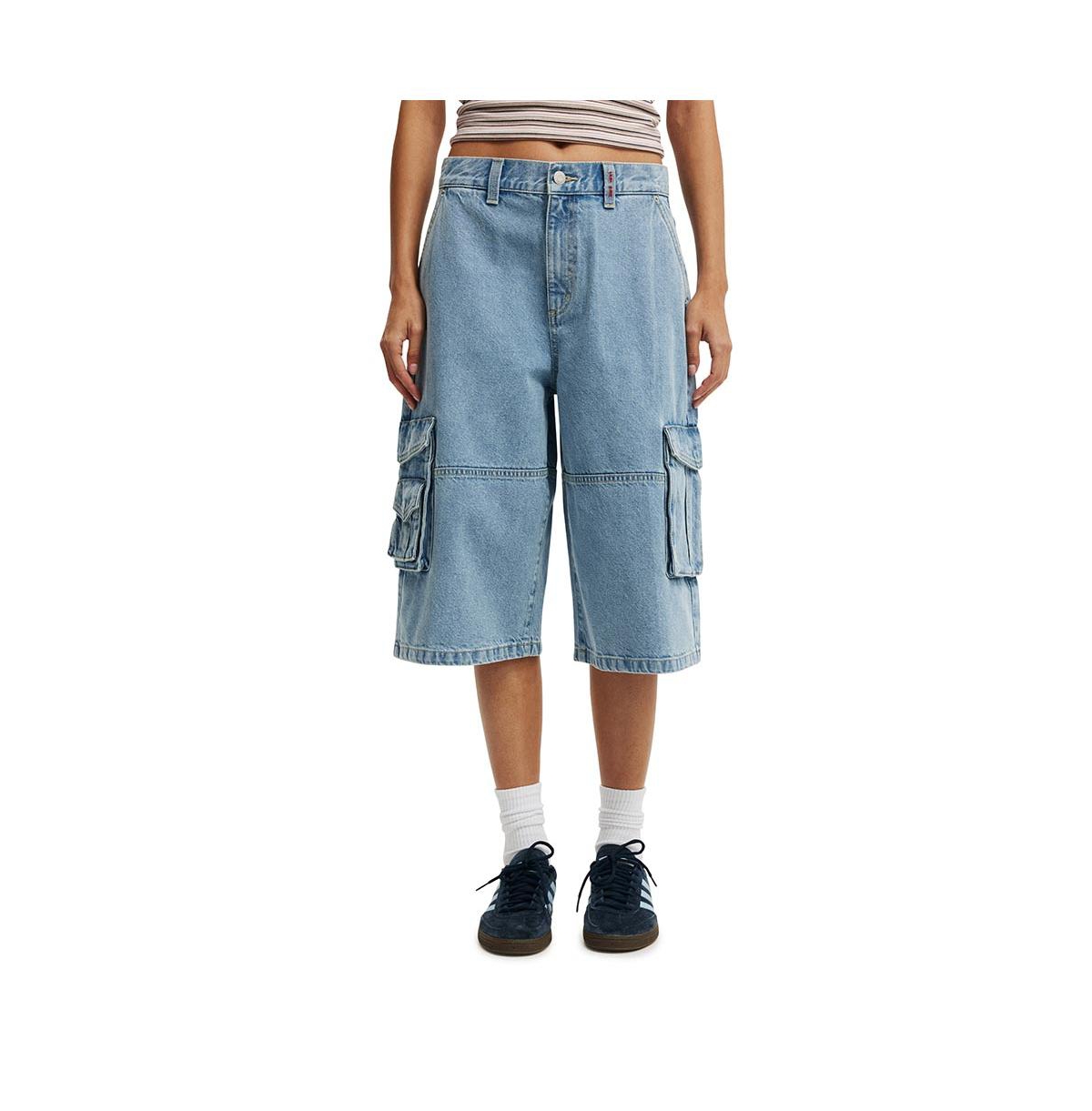 Click here for Cotton On Womens 91 Baggy Denim Jort - Cleanwater... prices