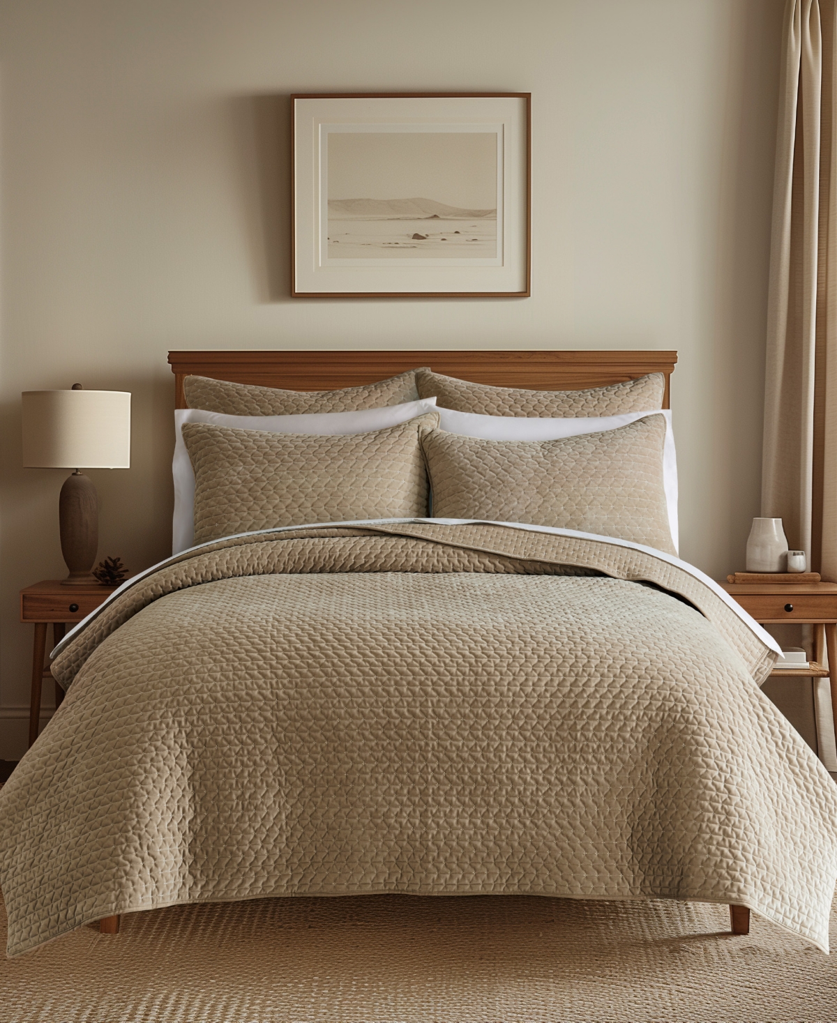 Click here for Levtex Velvet Stitch Reversible 2-Pc. Quilt Set  T... prices