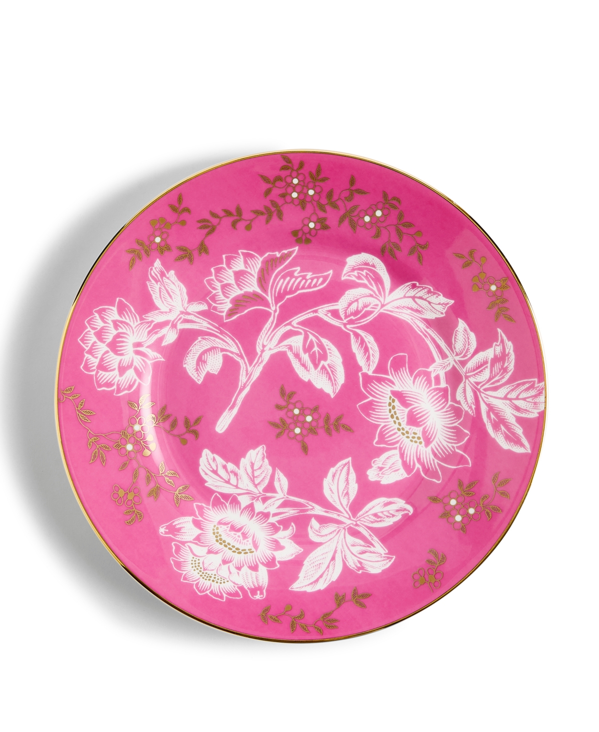 Click here for Wedgwood Wonderlust Tonquin Salad Plate - Pink prices