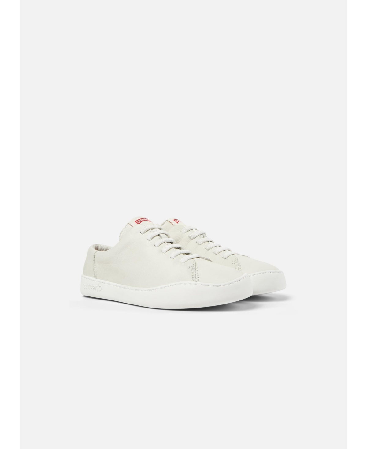 Click here for Camper Mens Peu Touring Leather Sneakers - White prices