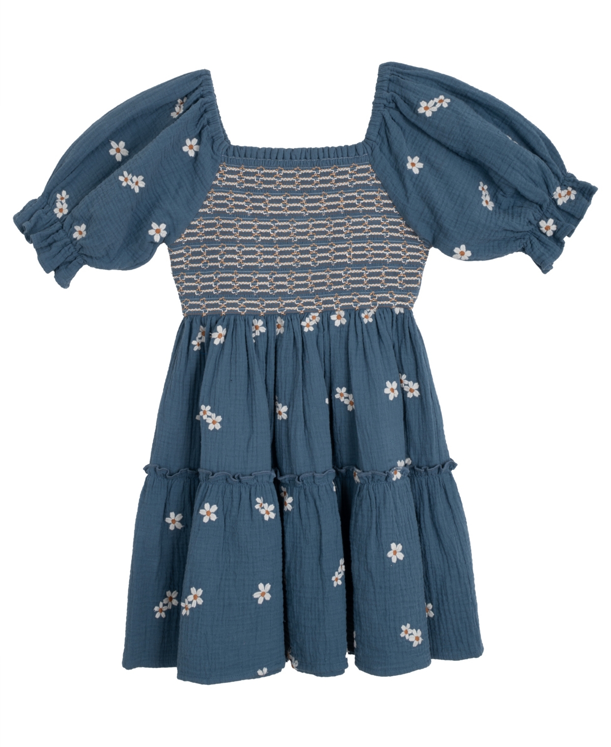 Click here for Rare Editions Big Girls Daisy Embroidered Dress -... prices