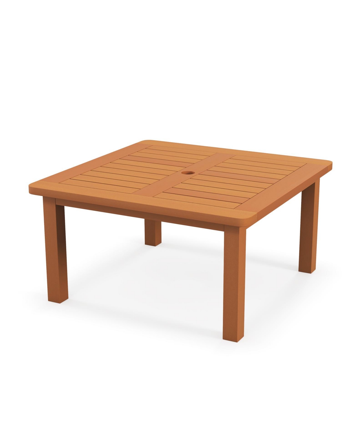 Click here for Patio Coffee Table with Umbrella Hole and Teak Oil... prices