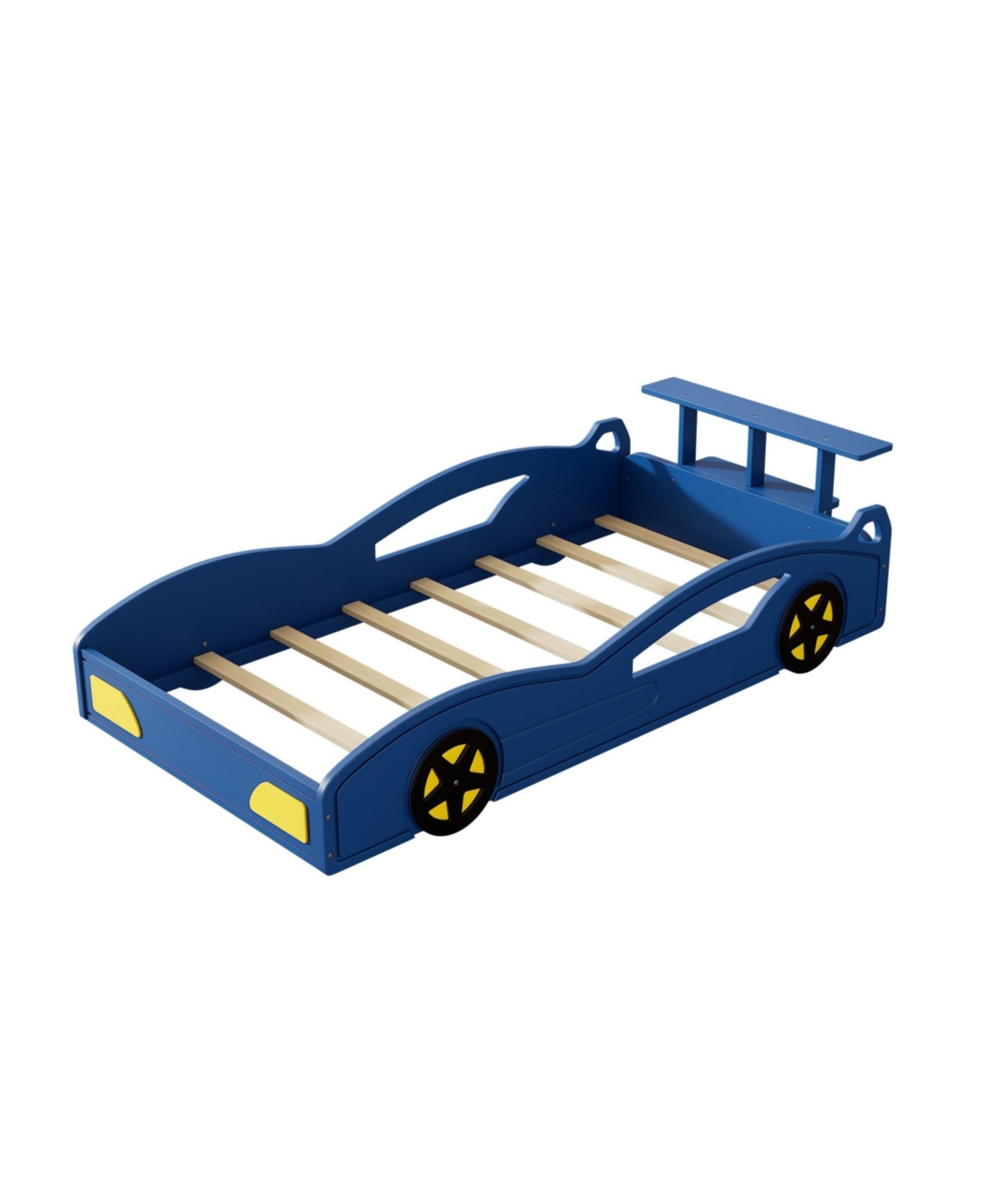 Click here for Wooden Race Car Bed Car-Shaped Platform Twin Bed w... prices