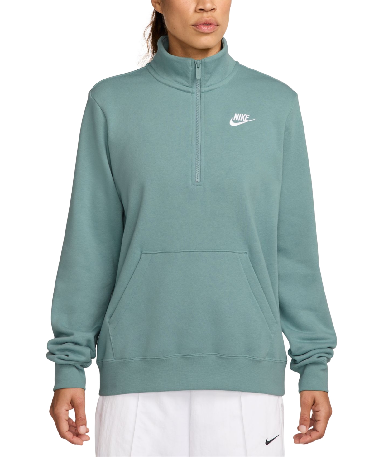 Click here for Nike Womens Sportswear Club Fleece 1/2-Zip Sweatsh... prices