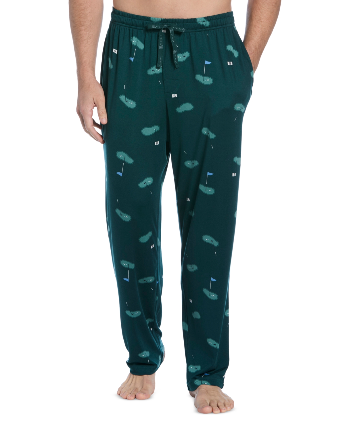 Click here for Pga Tour Mens Deluxe Touch Knit Golf Pajama Pant -... prices