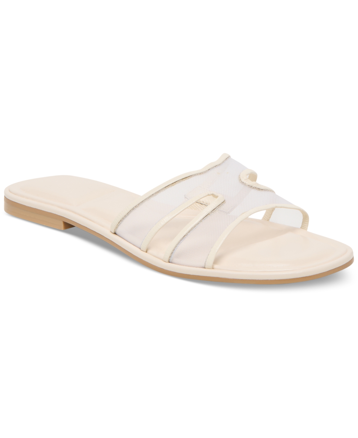 Click here for Dolce Vita Womens Flori Mesh Crossband Slide Flat... prices