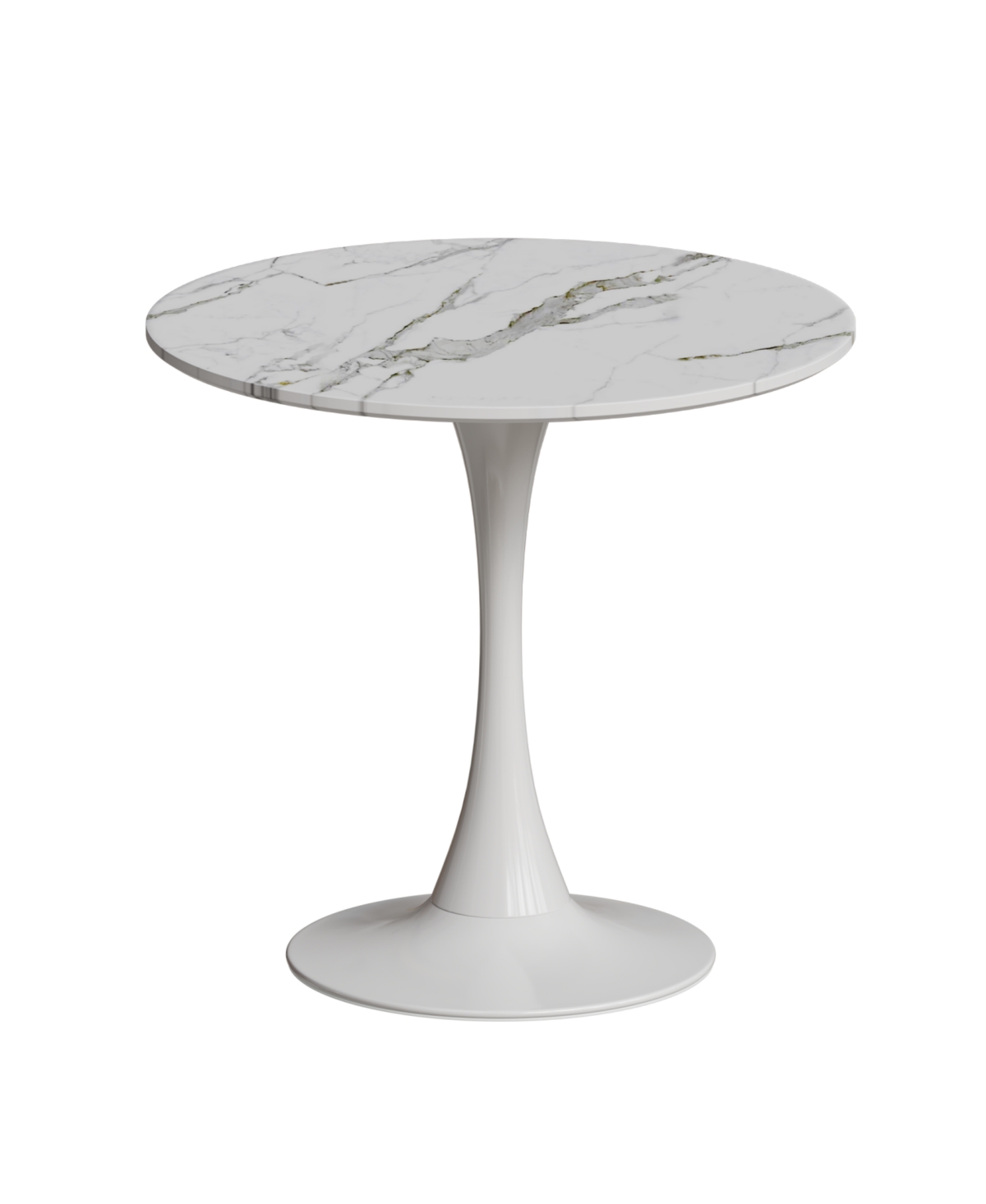 Click here for Streamdale 31.4 Marble-Patterned Tulip Dining Tabl... prices