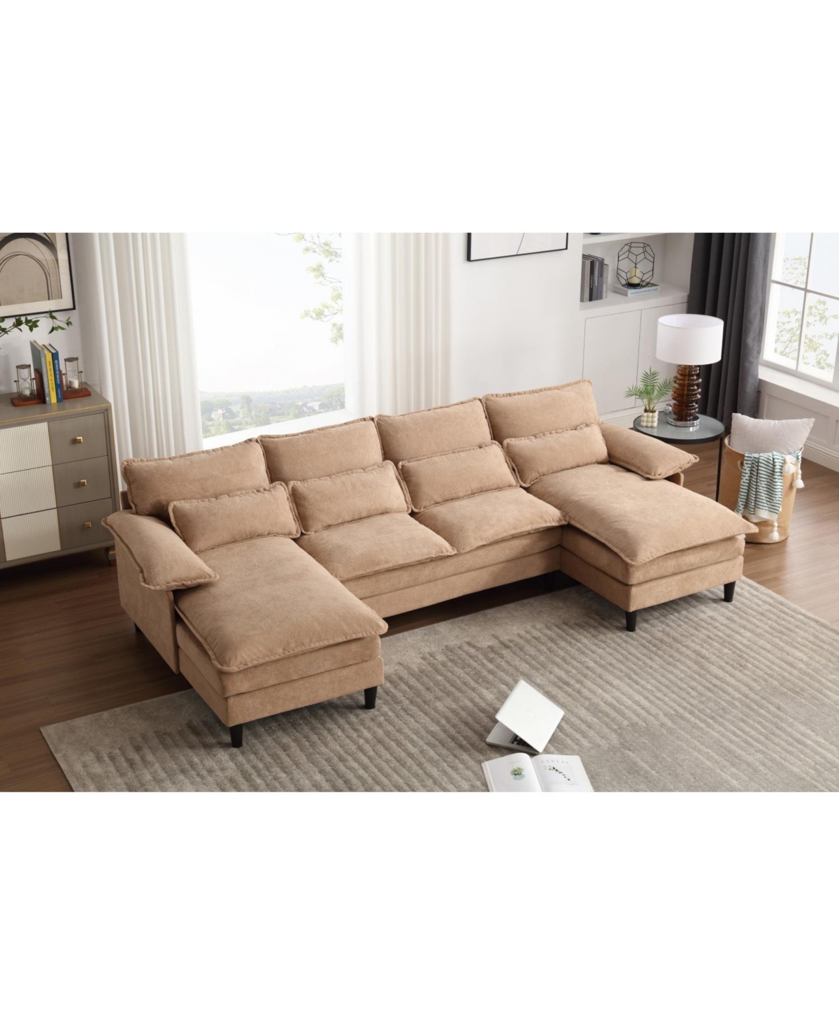 Click here for Streamdale U-Shaped Modular Sofa with Chaise Loung... prices