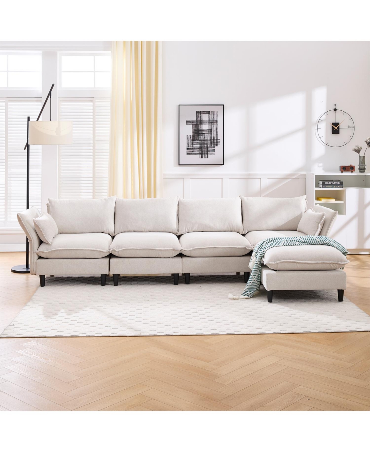Click here for Streamdale Modular Sectional Sofa  L Shaped Couch... prices