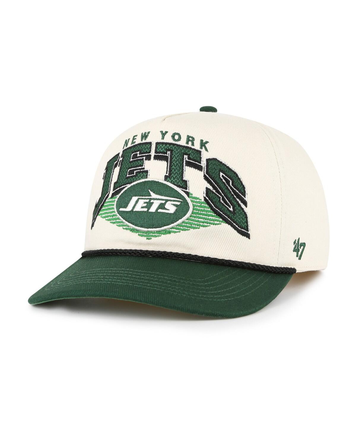 Click here for 47 Brand Mens Cream New York Jets Pomona Rope Hitc... prices