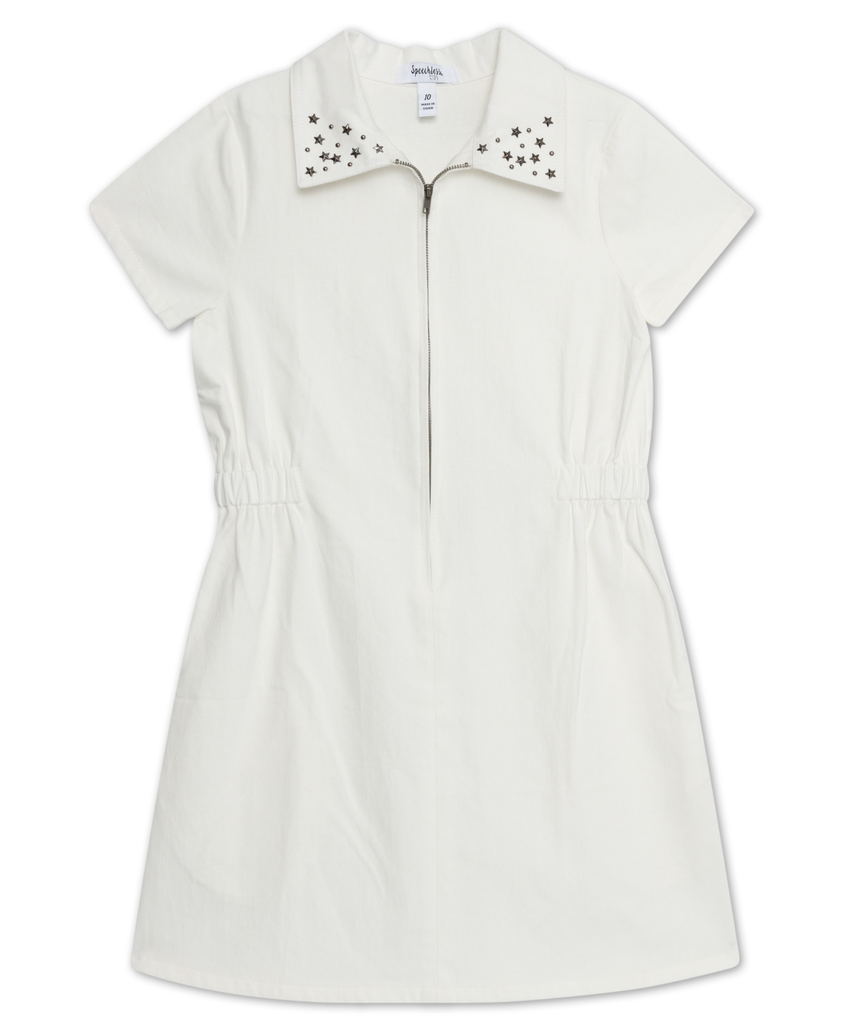 Click here for Speechless Big Girls Knee-length Short Sleeve Shir... prices