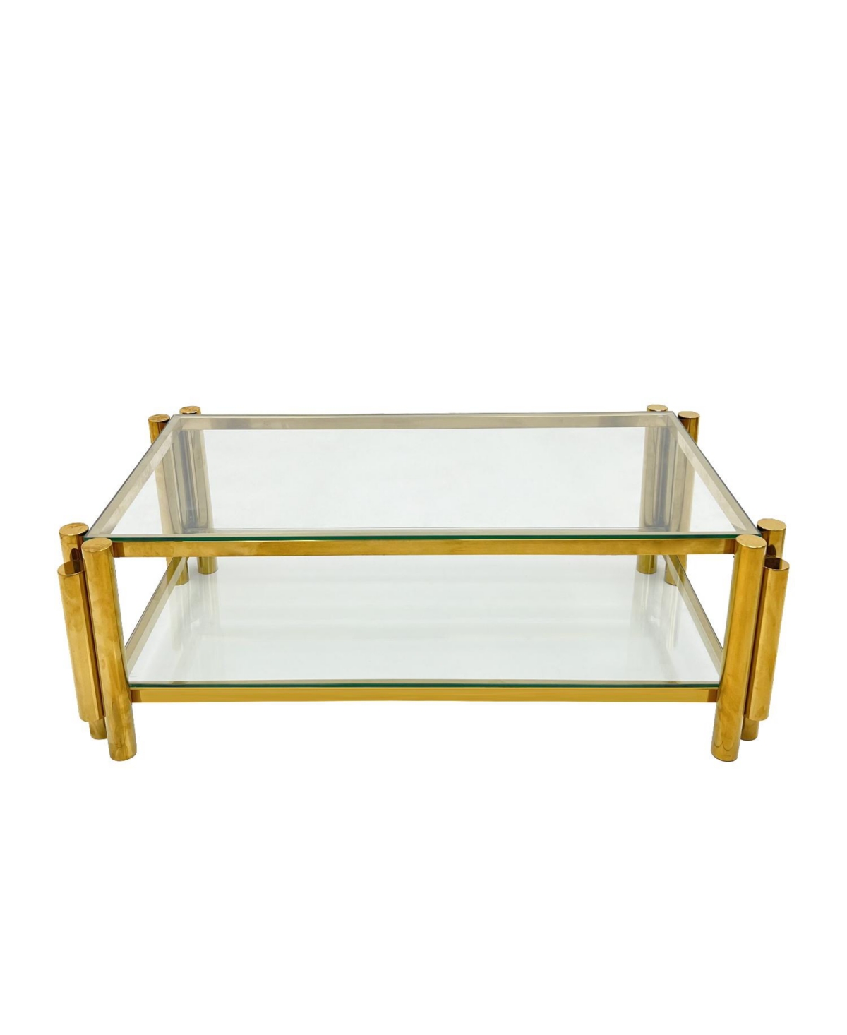 Click here for Streamdale Modern 3-Piece Coffee Table Set Stainle... prices