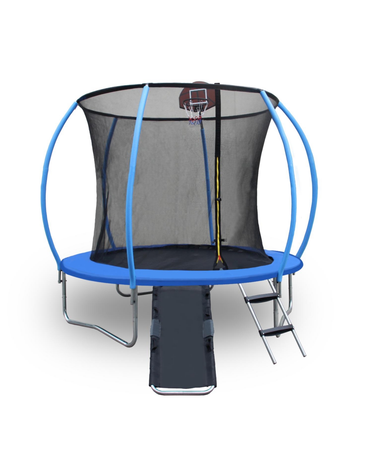 Click here for Streamdale 8ft Pumpkin Trampoline w/Slide & Enclos... prices
