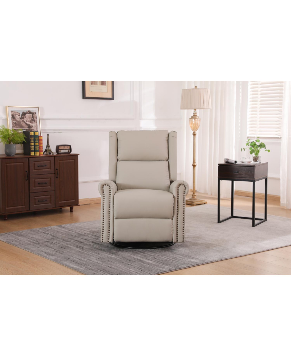 Click here for Streamdale 360 Degree Swivel Upholstered Manual Re... prices