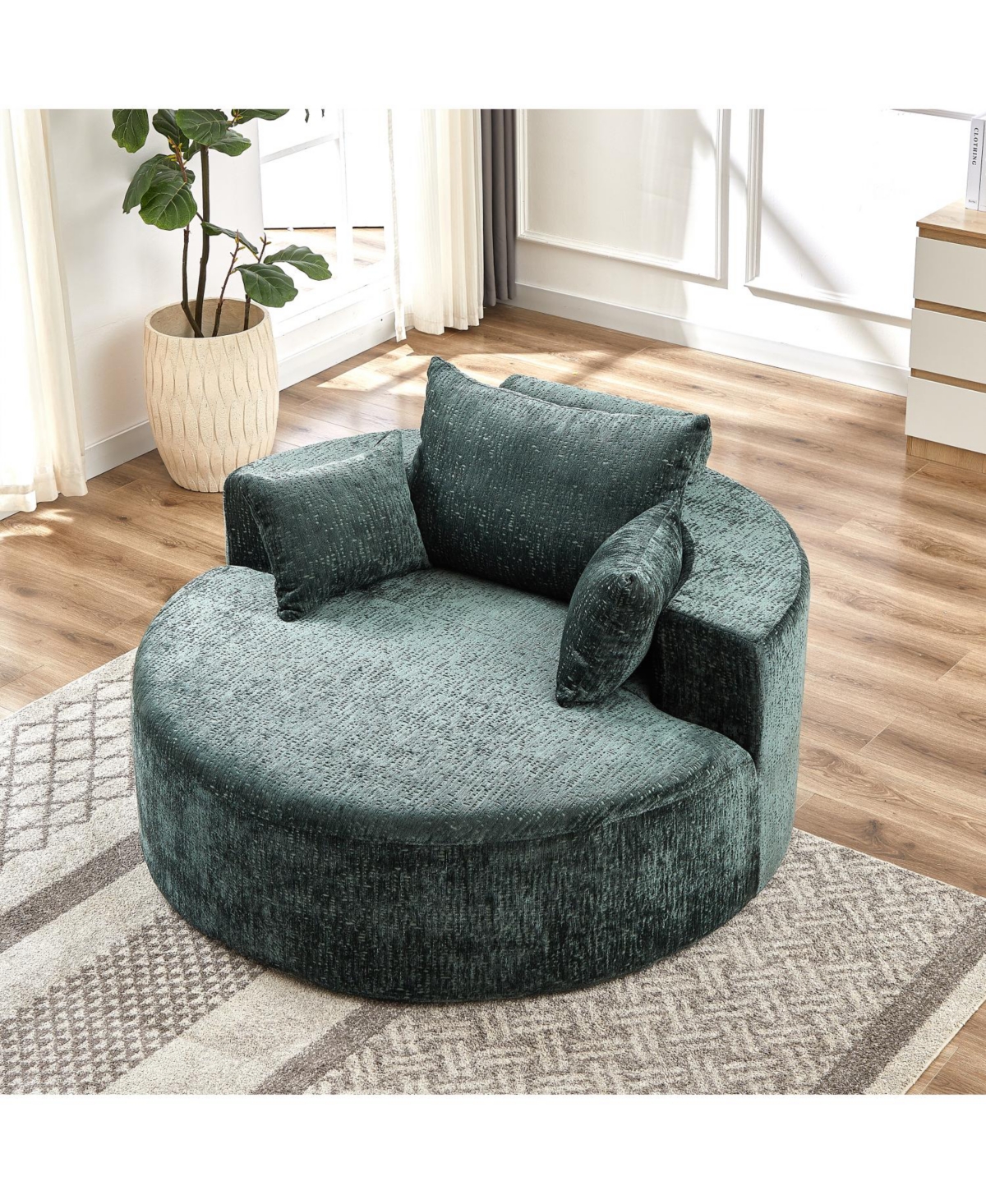 Click here for Streamdale Chenille Sofa Sleeper  55  Assembly-Fre... prices