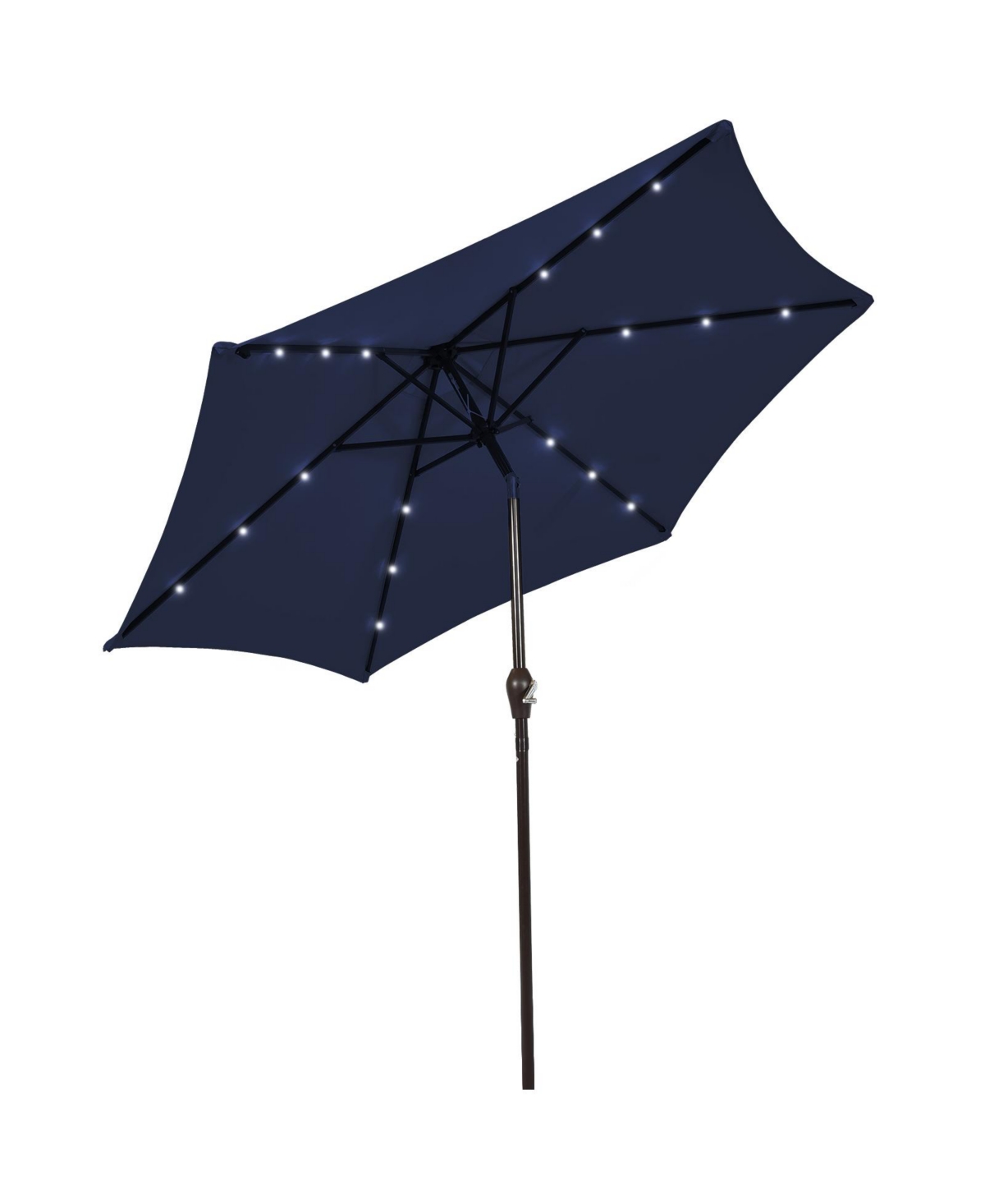 Click here for 10 Feet Outdoor Patio Umbrella with Bright Solar L... prices