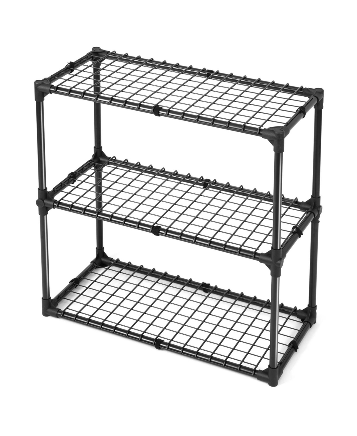 Click here for Heavy-Duty 3-Shelf Wire Rack: 330lb Capacity  Easy... prices