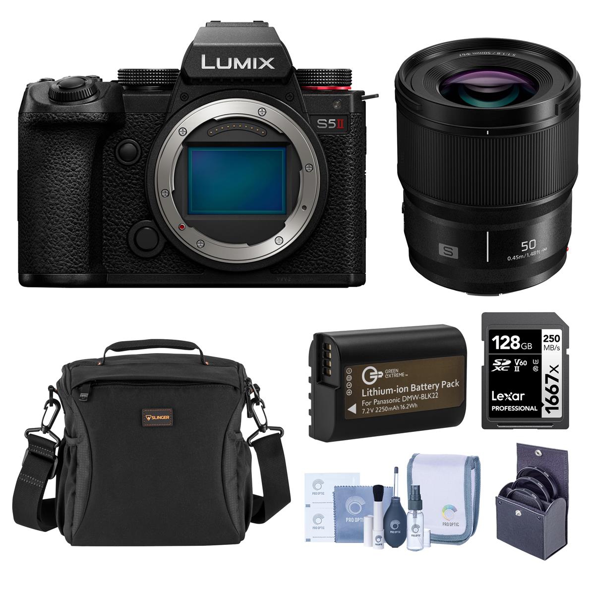 Click here for Panasonic Lumix S5 Ii Mirrorless Camera Bundle wit... prices