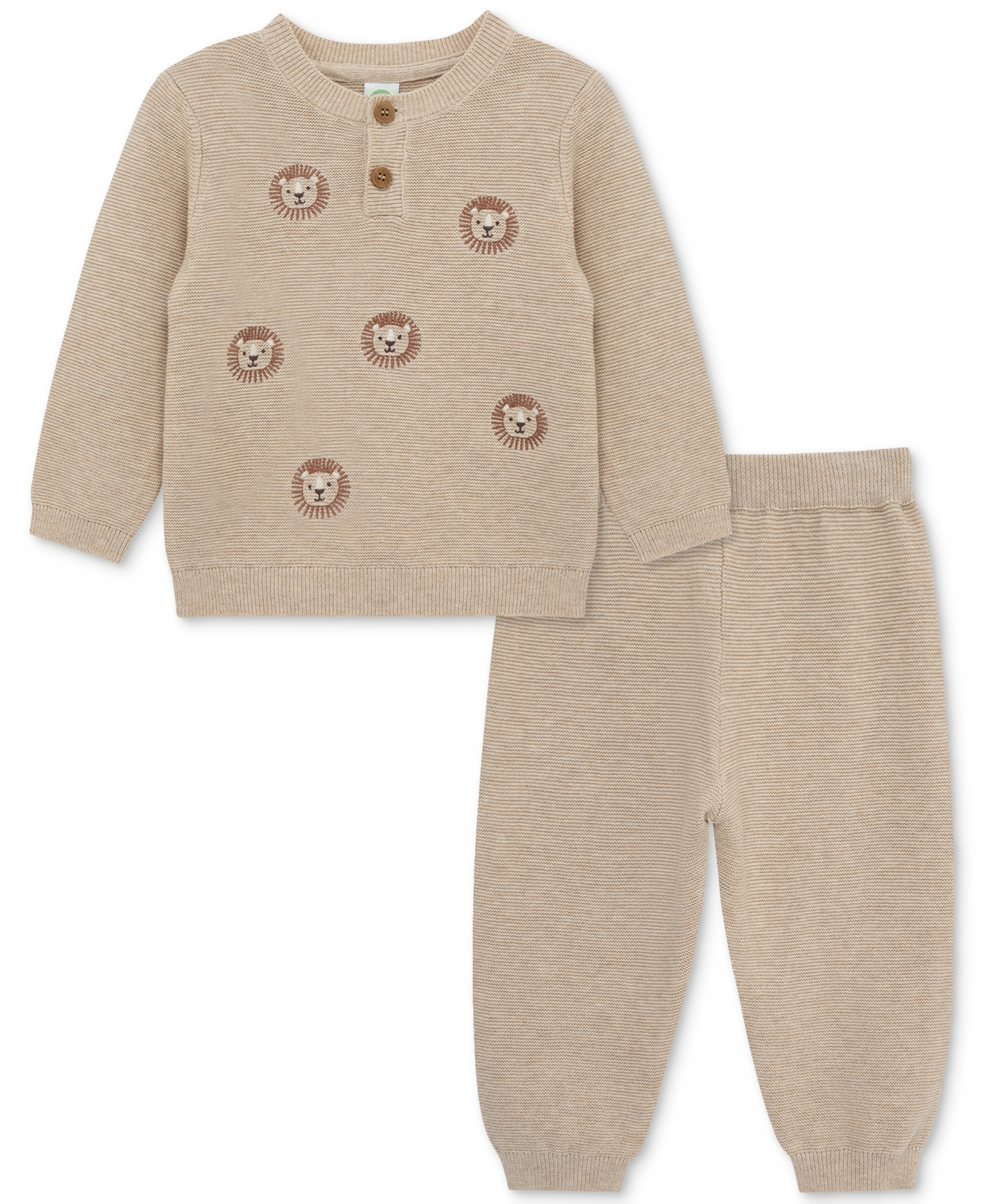 Click here for Little Me Baby Boys Cotton Lion Sweater & Pants  2... prices