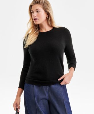 Click here for Charter Club Womens Long Sleeve 100 Cashmere Crewn... prices