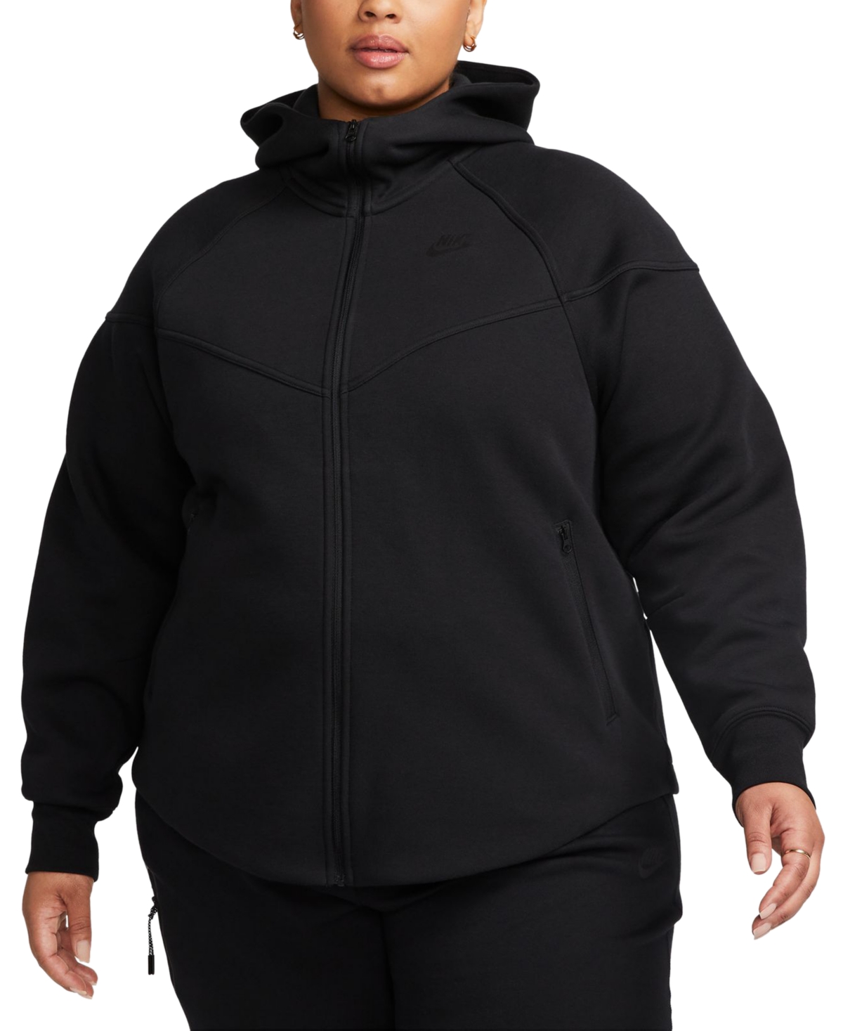 Click here for Nike Plus Size Sportswear Tech-Fleece Windrunner H... prices