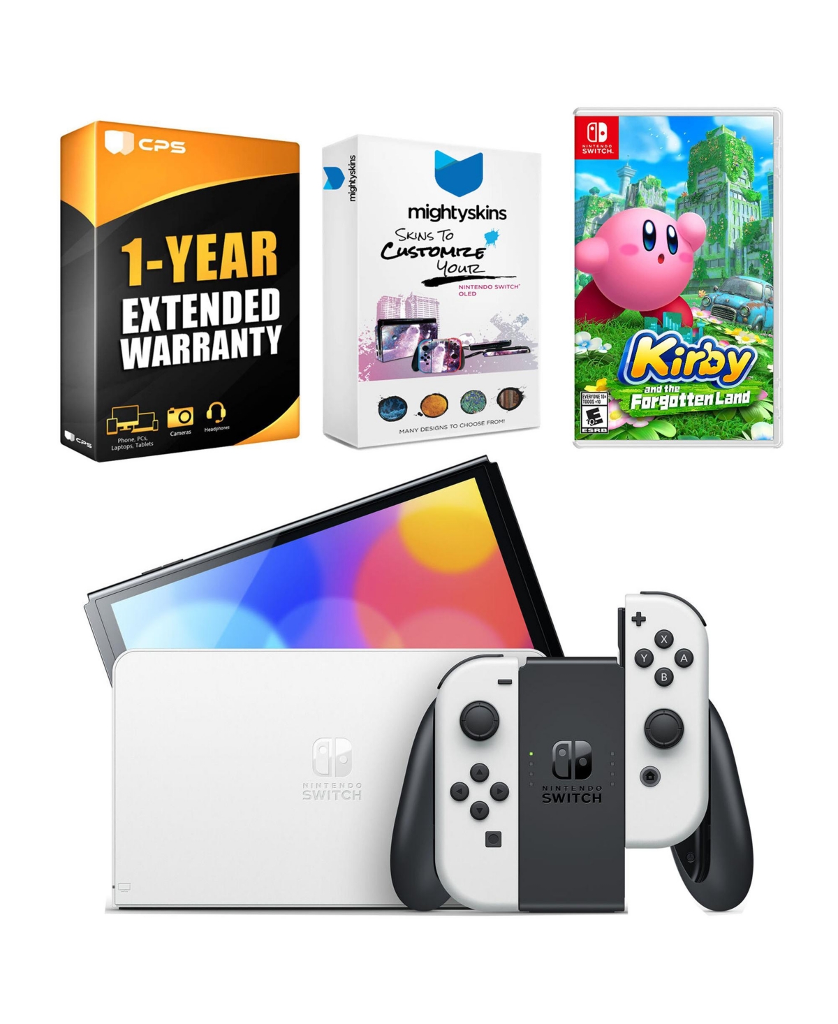 Click here for Nintendo Switch White Oled Console with Kirby and... prices