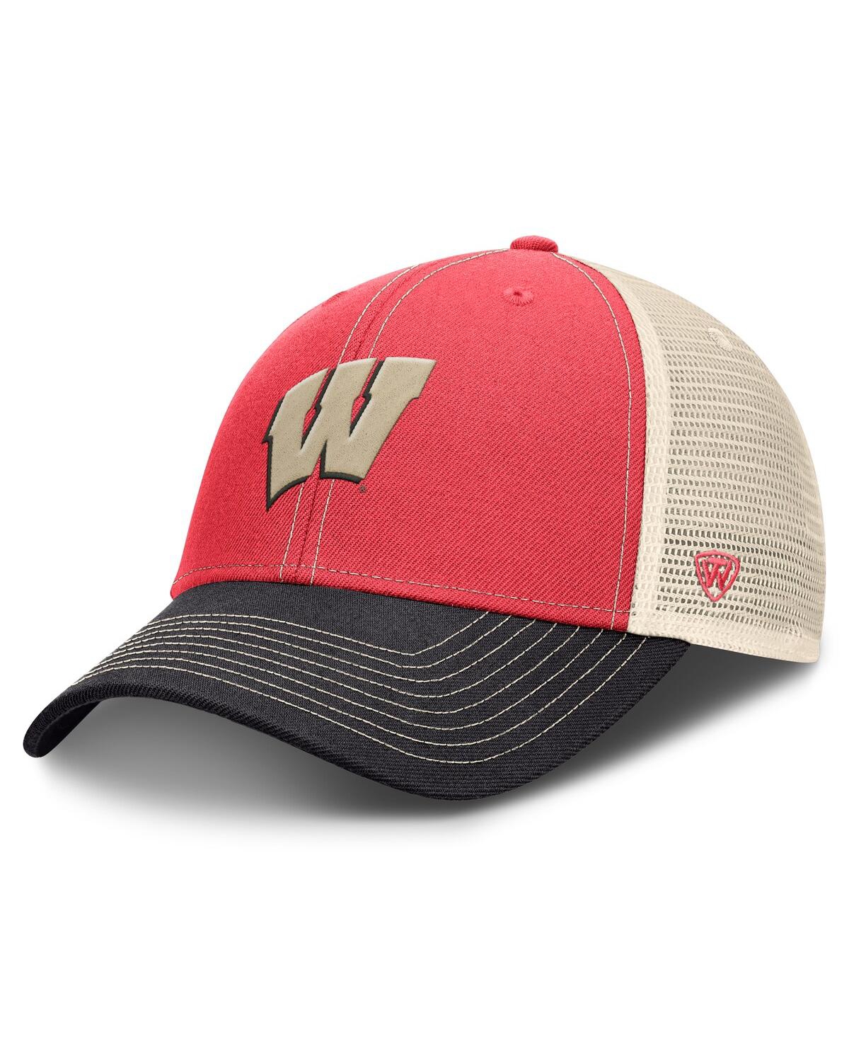 Click here for Top of the World Mens Red/Black Wisconsin Badgers... prices