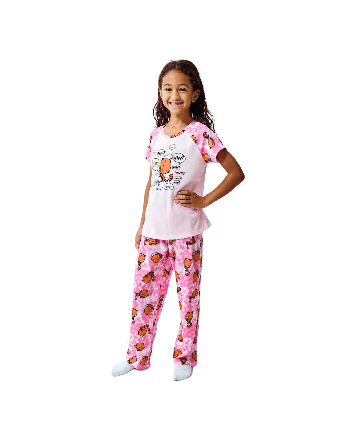 Click here for Dog Man Big Girls Pajama Set-14 - Dog man cat kid prices