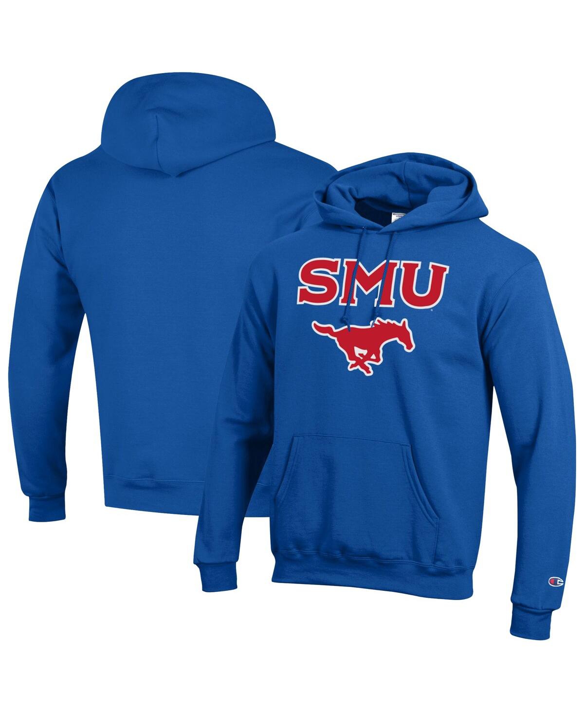 Click here for Champion Mens Royal Smu Mustangs Arch Over Logo Pu... prices