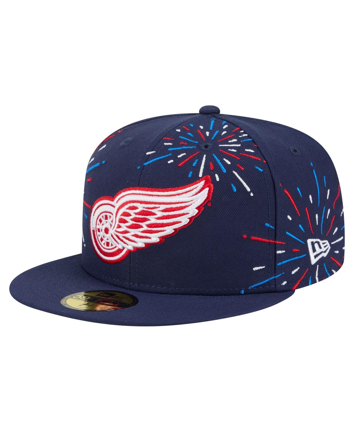 Click here for New Era Mens Navy Detroit Red Wings Americana Fire... prices
