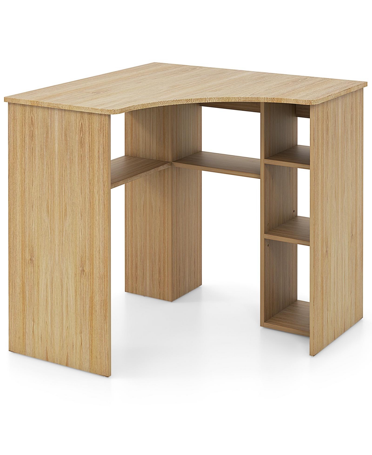 Click here for Corner Computer Desk Triangle Home Office Desk wit... prices