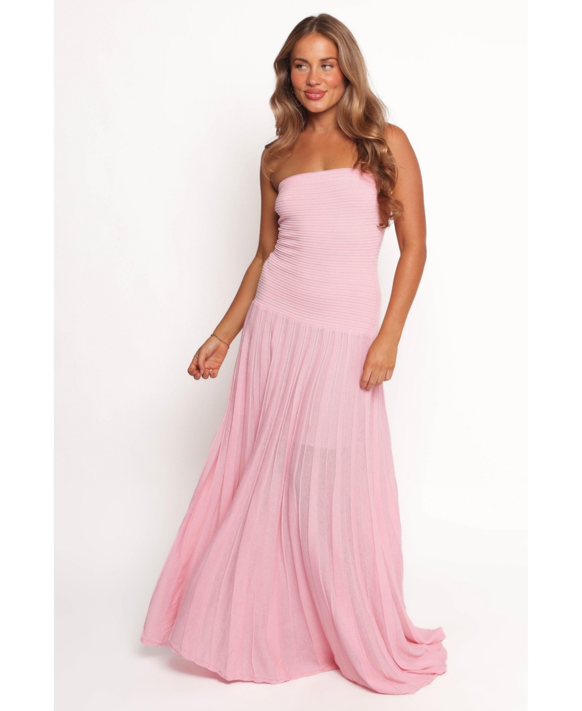 Click here for Petal and Pup Womens Cadenza Strapless Maxi Dress... prices