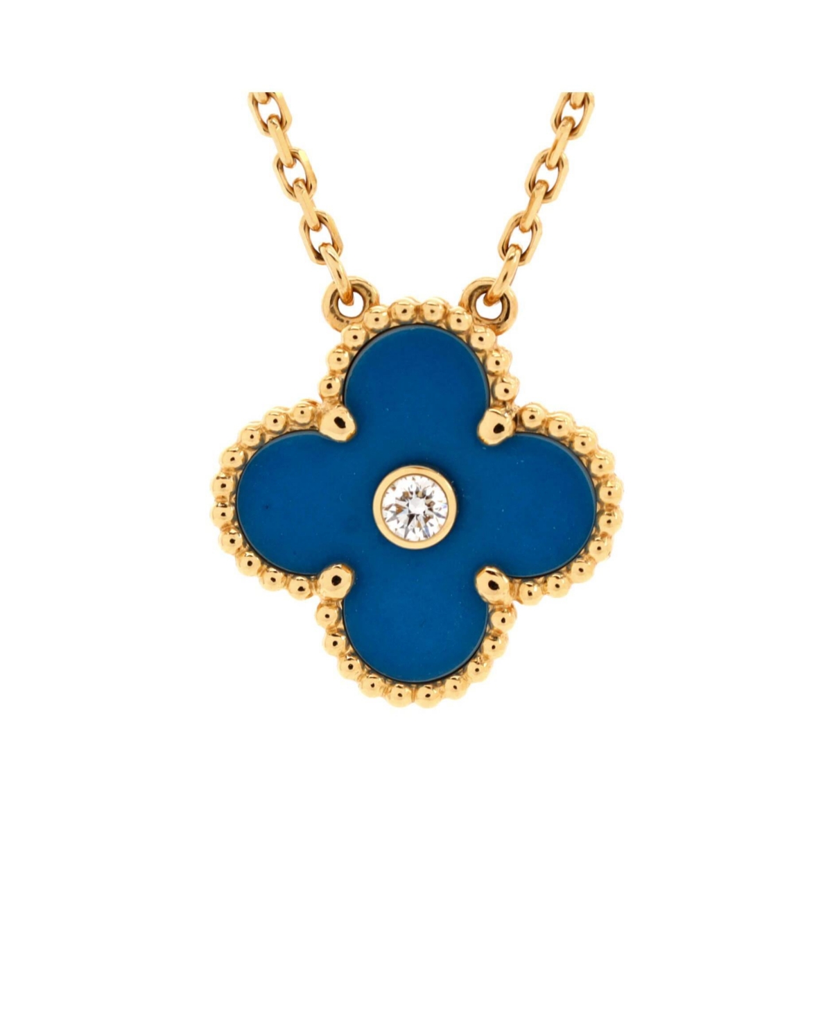 Click here for Pre-Owned Van Cleef & Arpels Vintage Alhambra Pend... prices
