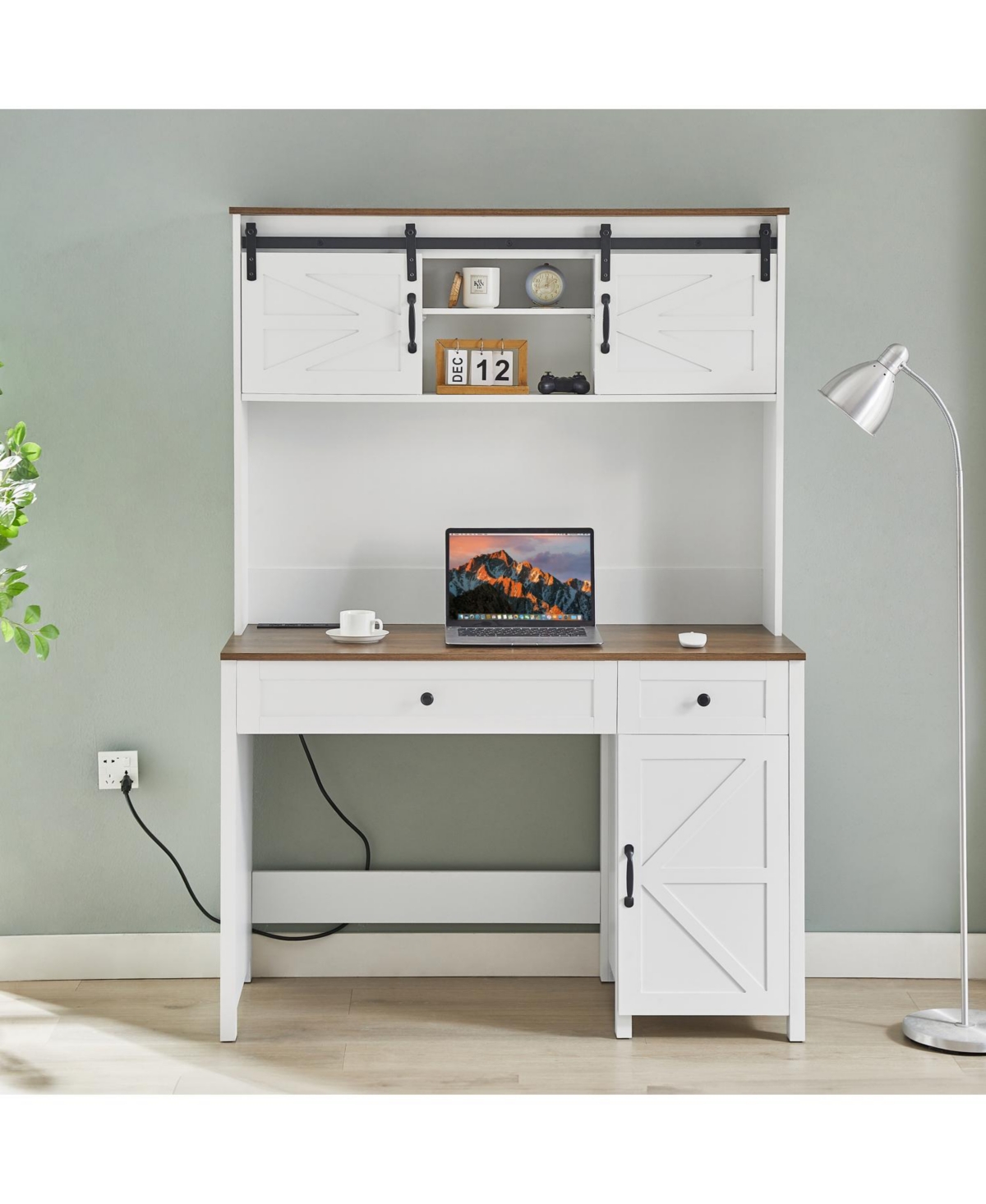 Click here for Streamdale Furniture Modern Farmhouse Executive De... prices