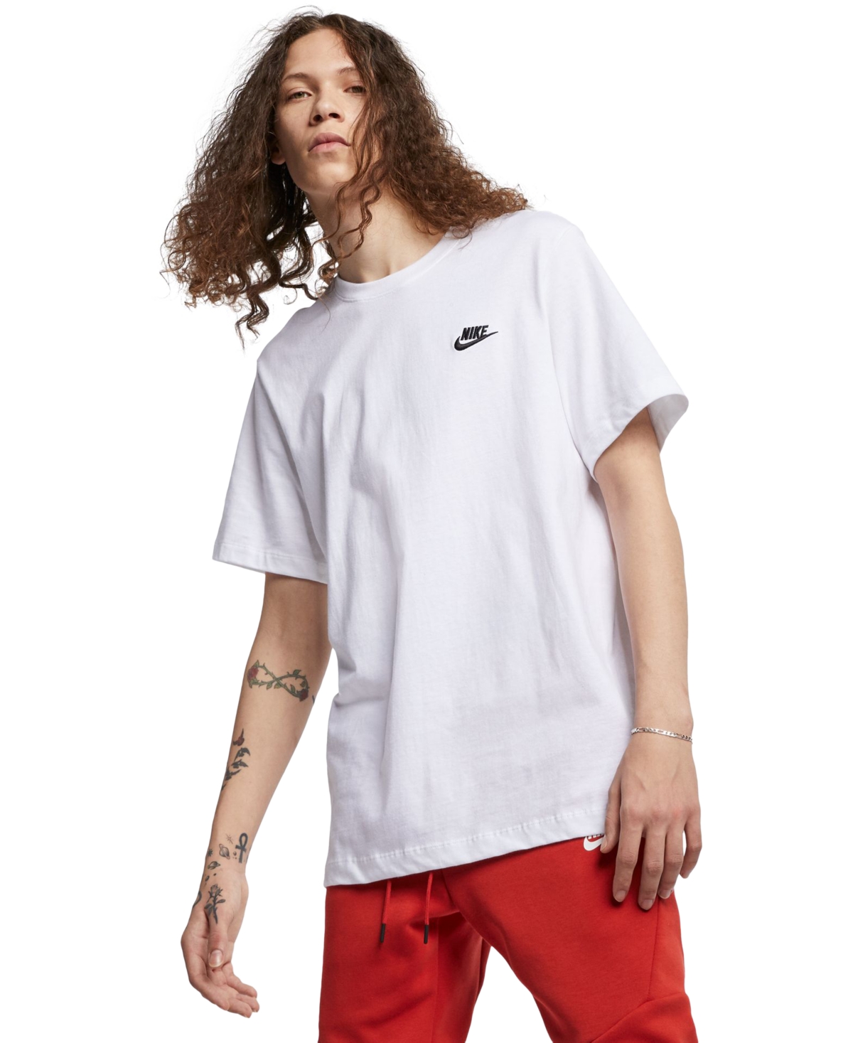 Click here for Nike Mens Sportswear Club Short Sleeve T-Shirt - W... prices
