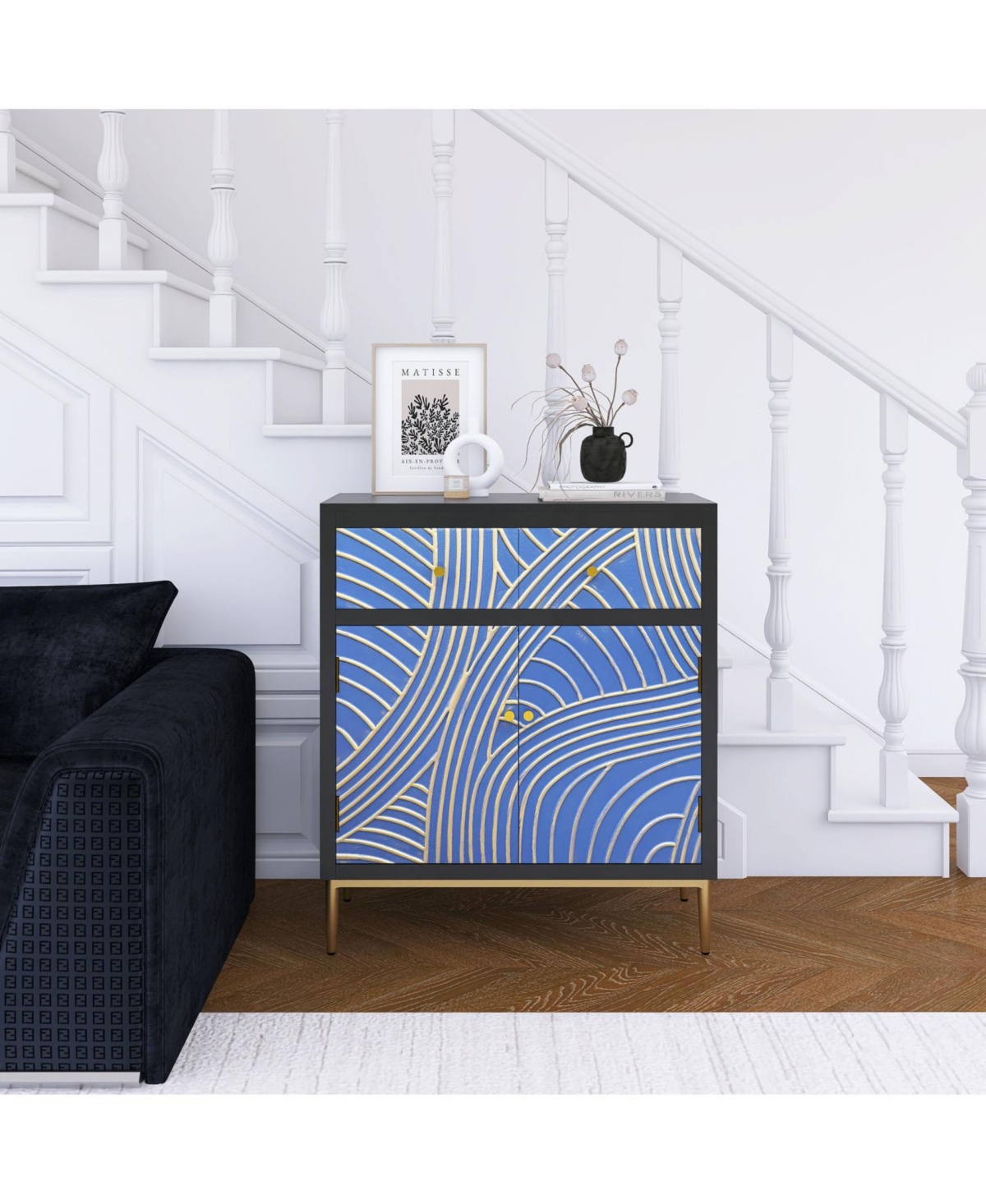 Click here for Streamdale Accent Cabinet with 2 Doors 1Drawer and... prices