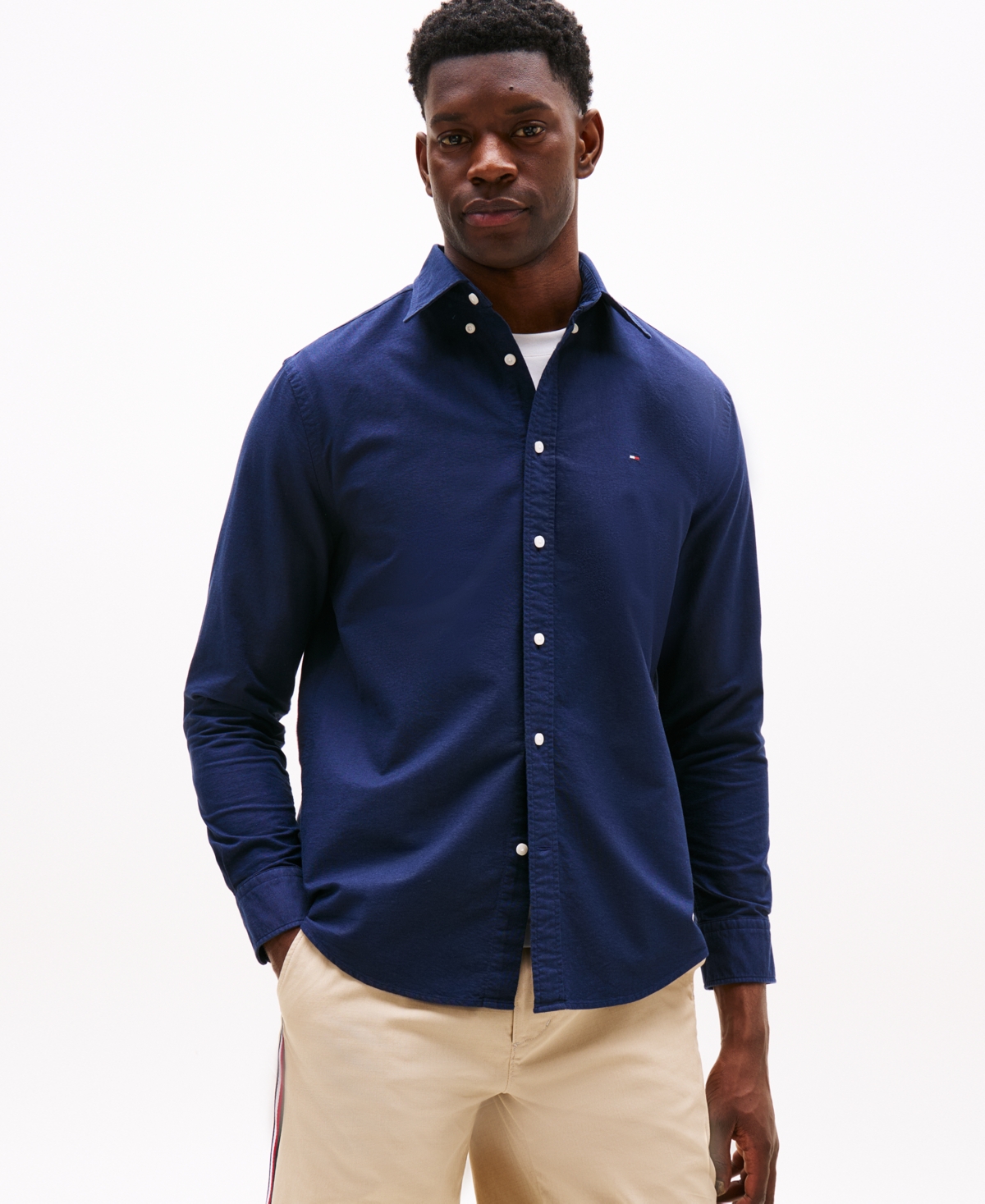 Click here for Tommy Hilfiger Mens Regular-Fit Heritage Oxford Sh... prices