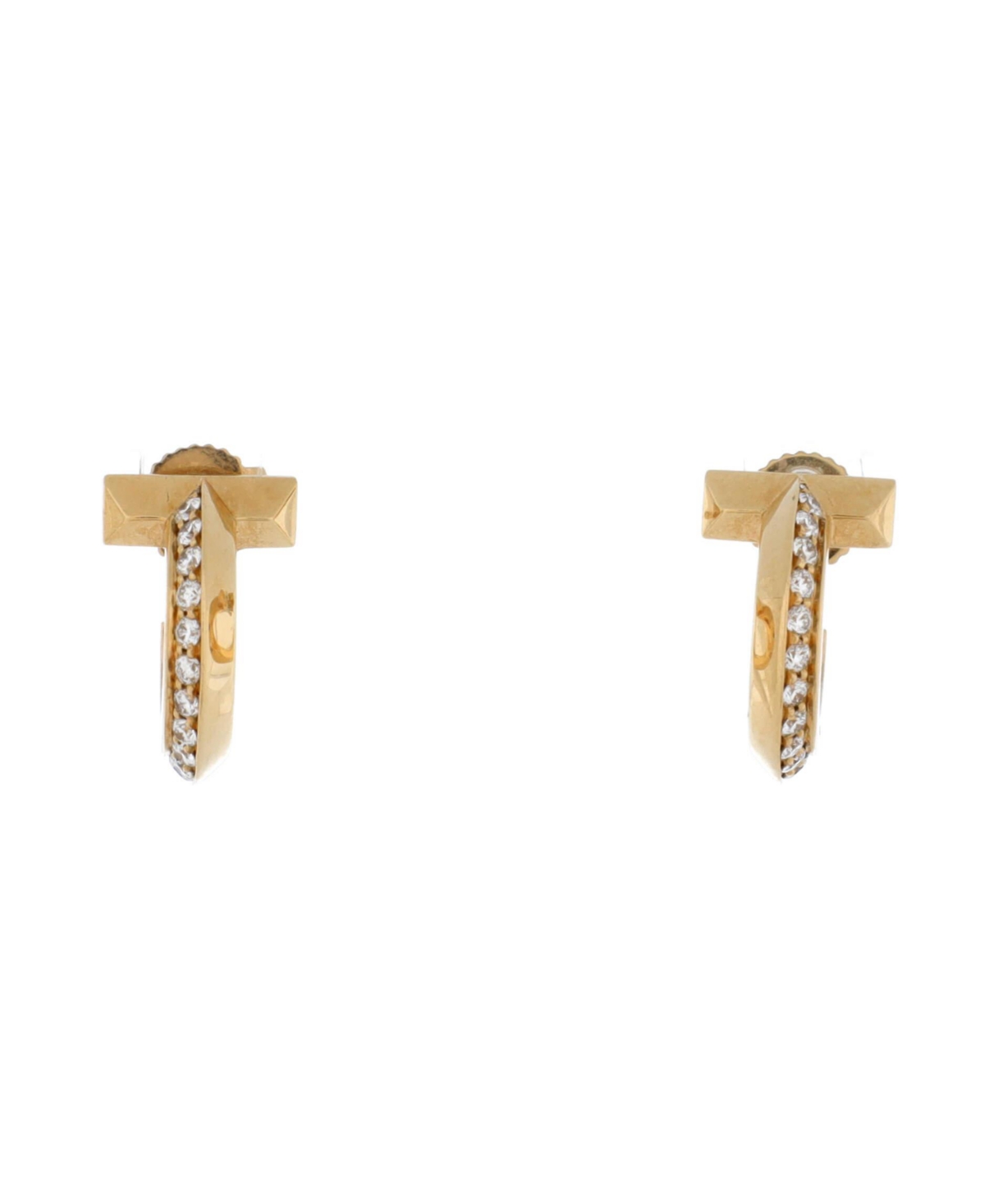 Click here for Pre-Owned Tiffany & Co. Extra Small T1 Hoop Earrin... prices