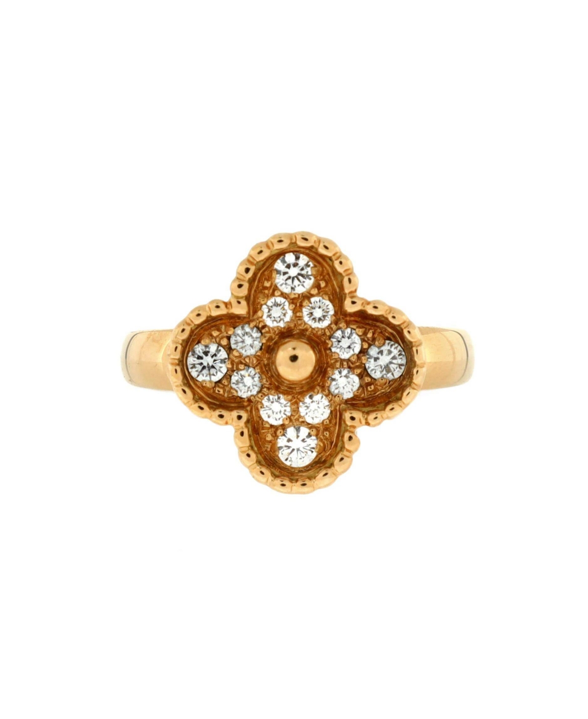 Click here for Pre-Owned Van Cleef & Arpels .32CT Vintage Alhambr... prices